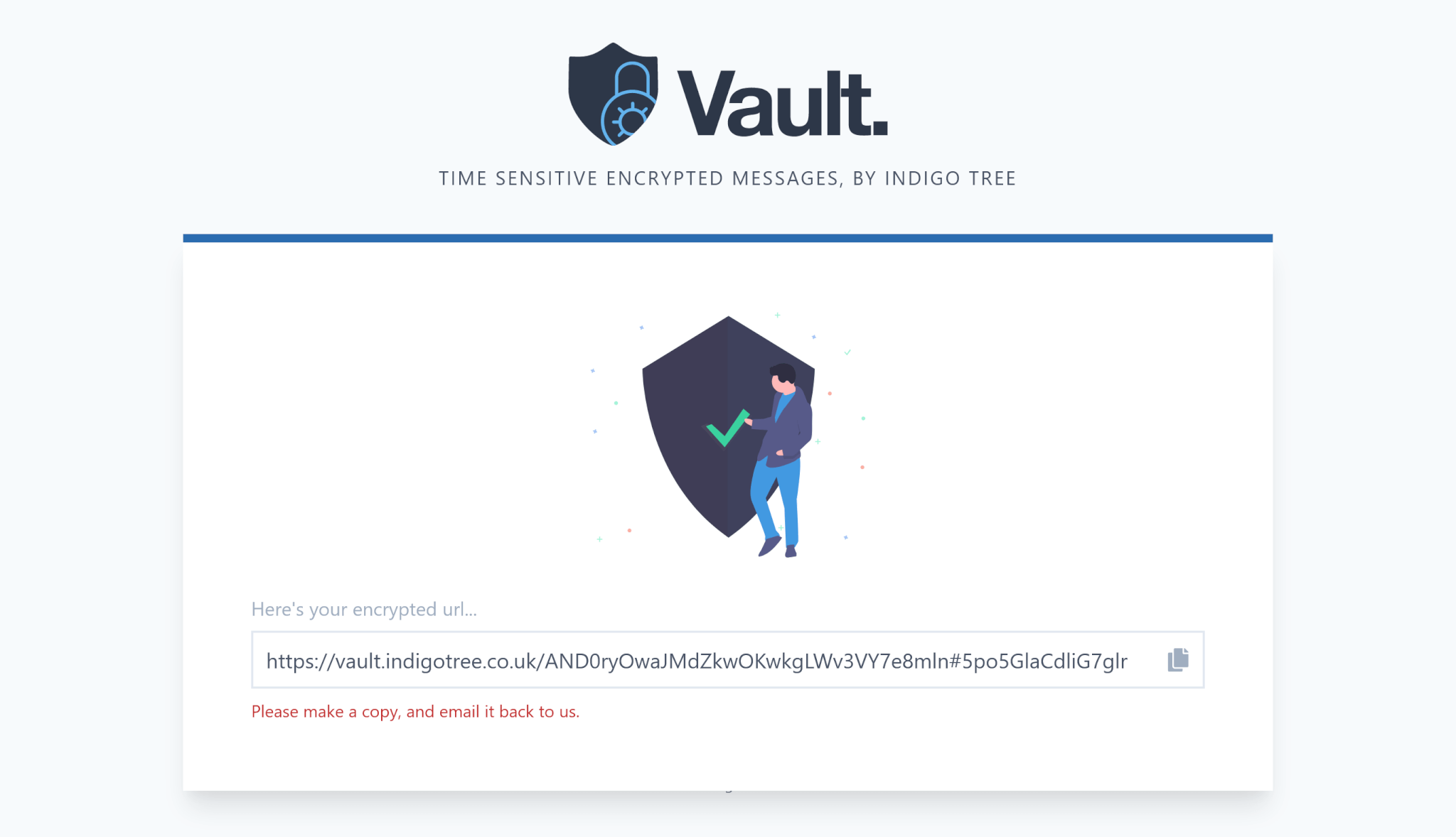 Secure vault - Indigo Tree Digital